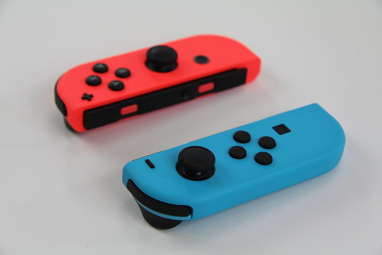 Nintendo Switch Left And Right Joy Cons Neon Red And Neon Blue